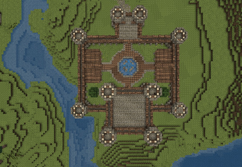 Epic Medieval Castle Minecraft Map