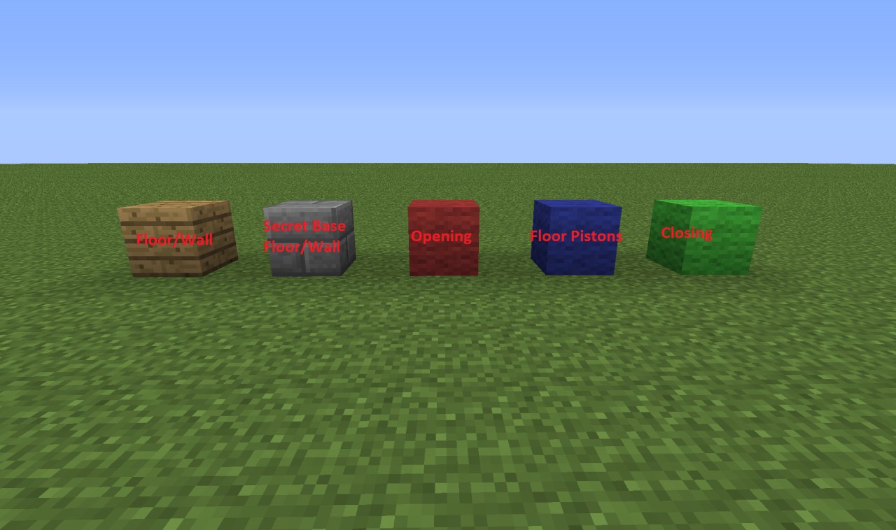 1-Wide Tileable Hidden Staircase Minecraft Map