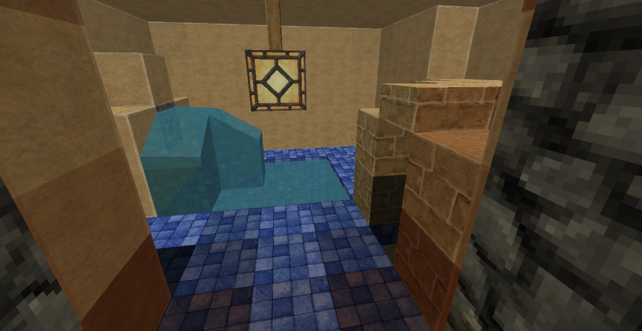 The old bath with sauna! Minecraft Project