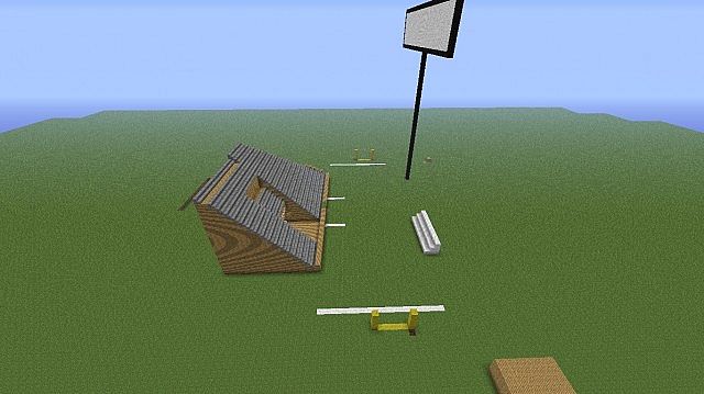 foot ball statuem Minecraft Map
