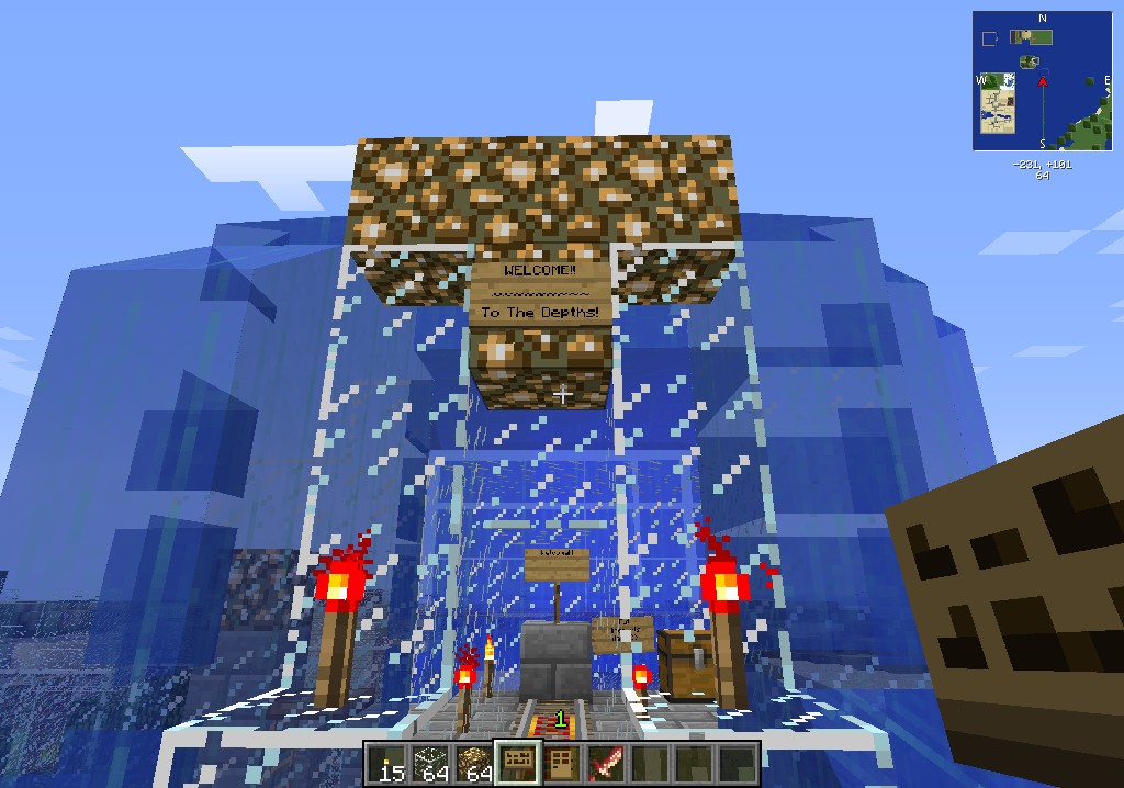 The Depths Minecraft Map