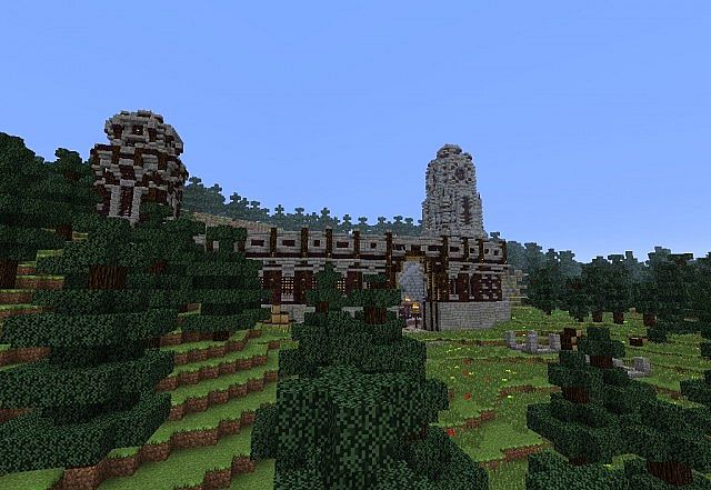 Battle Orc Camp Minecraft Map