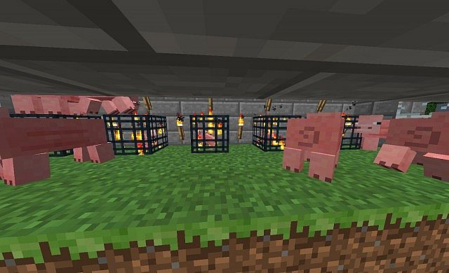 -NEW- Improved pig killing machine map! Minecraft Map