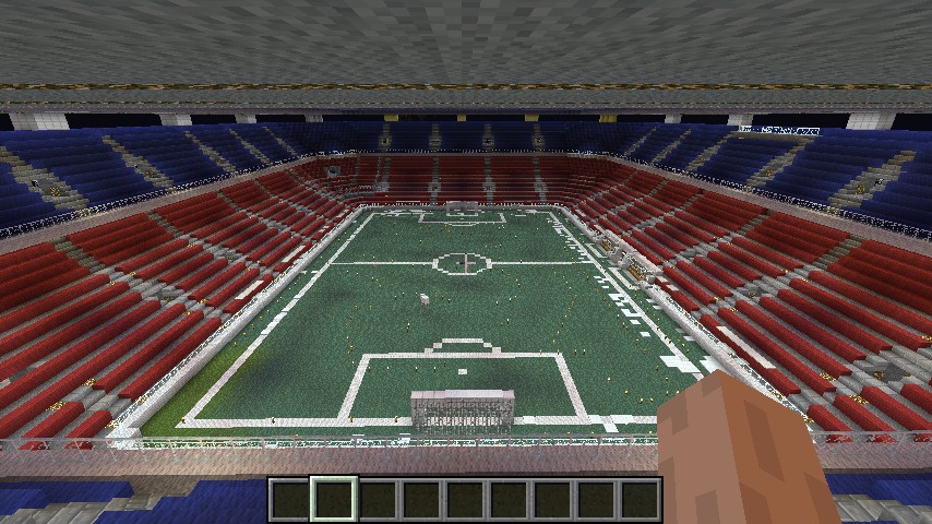 FootBall Stadium. Minecraft Map