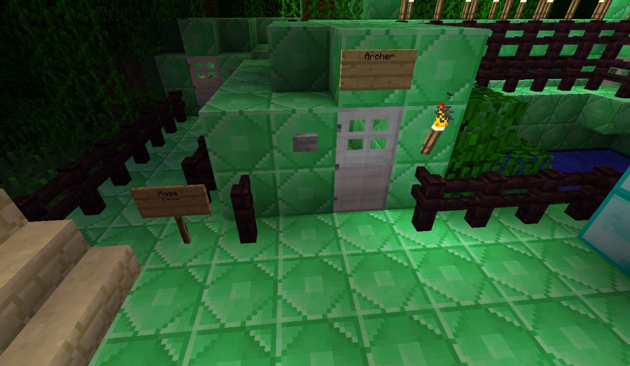 Emerald Mob Arena *FIXED* Minecraft Map