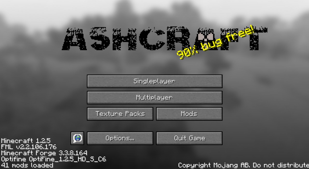 Ashes 1.2 Minecraft Texture Pack