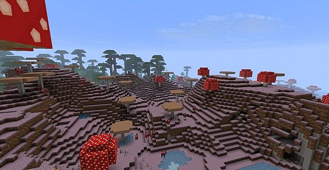 Incredible biome of mycelium Minecraft Map