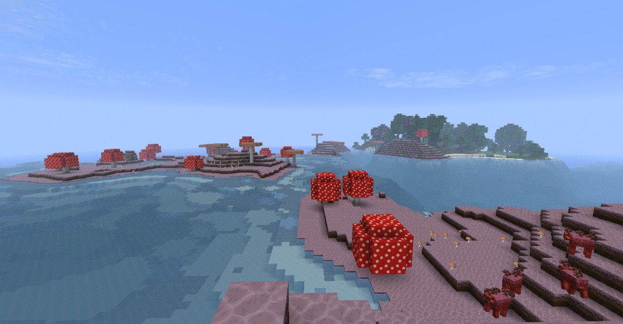 Incredible biome of mycelium Minecraft Map