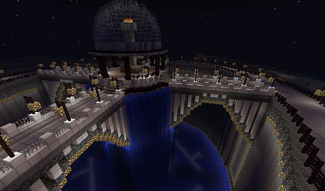 Circular constrution Minecraft Map