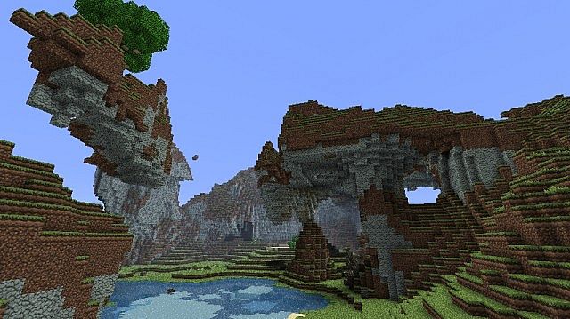 EPIC SEED FLOATING ISLANDS +DUNGEONS