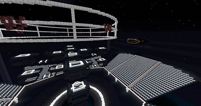 Tron Disc Wars Arena. Minecraft Map