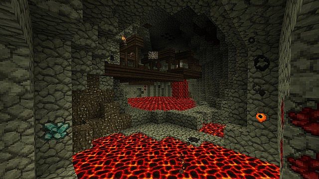 Village with Castle Minecraft Map