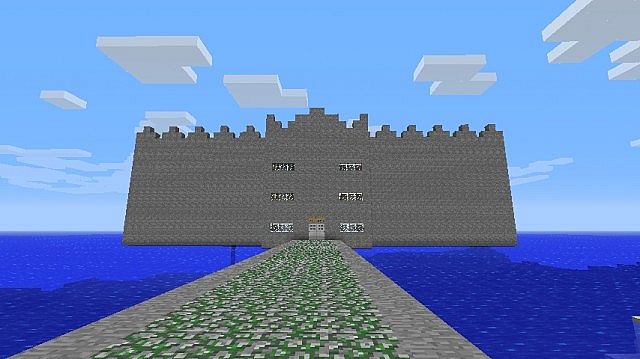 The water castle Minecraft Map