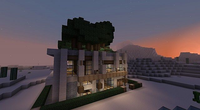 Modern House 20x20 by Diamondhackers Minecraft Map