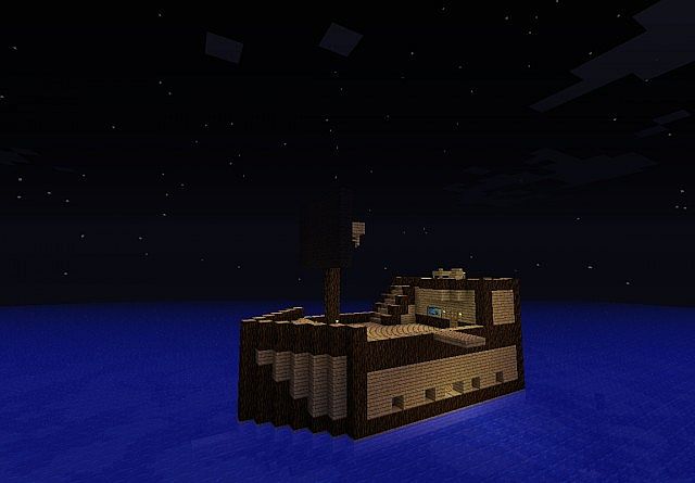 Classic Pirate Ship Minecraft Map