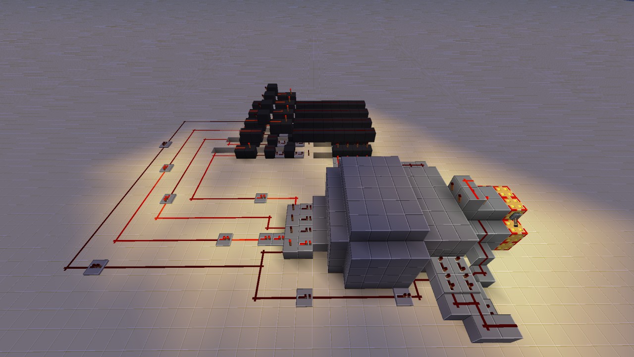 Redstone Combination lock Minecraft Map