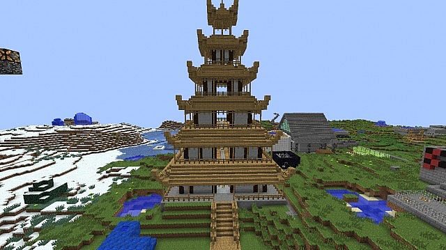 Pagoda Minecraft Map