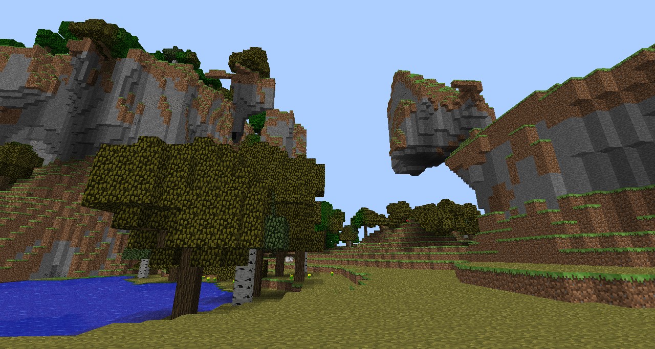 Minecraft Old Seeds #1: Glacier!Download for 1.3.2! Minecraft Map