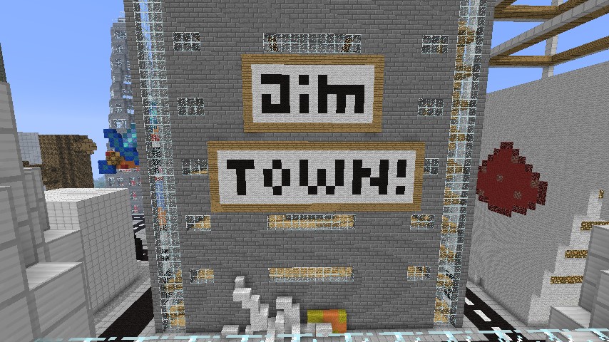 JimTown SERVER IP IN DESCRIPTION OF PROJECT! Minecraft Map