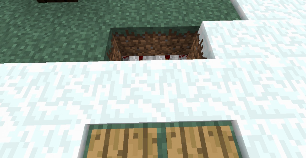 Piston Ground Base Minecraft Map