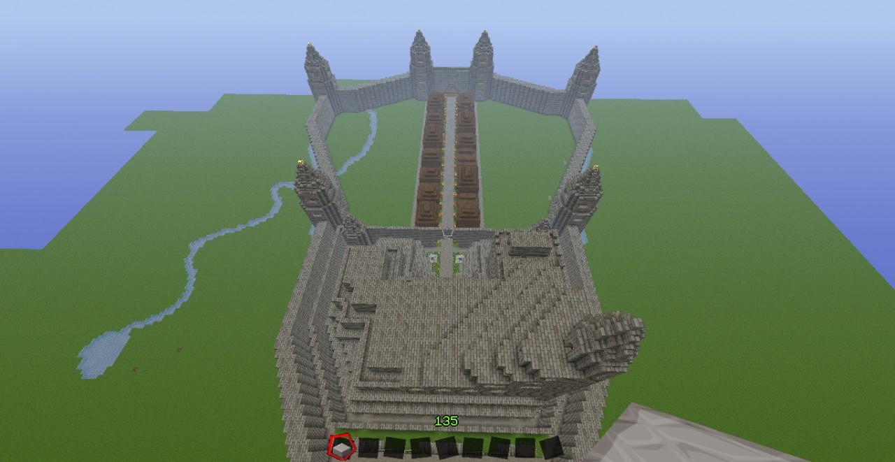 A work in progress. Minecraft Map