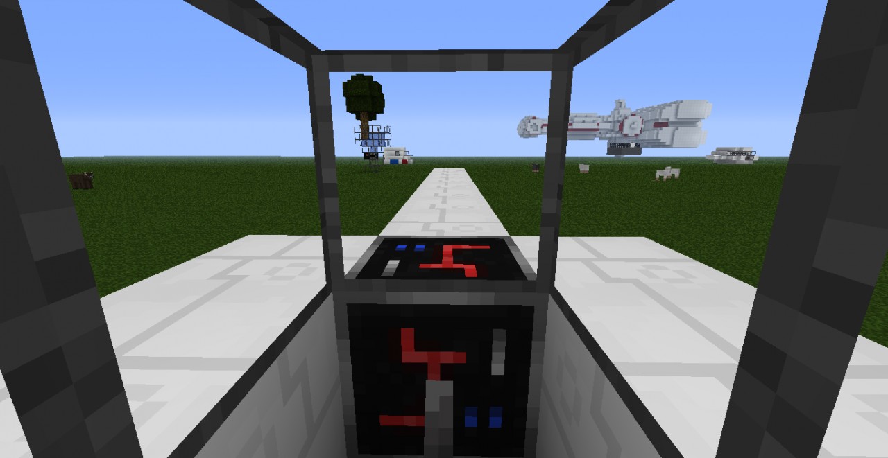 Star Wars ARC-170 Fighter Minecraft Map