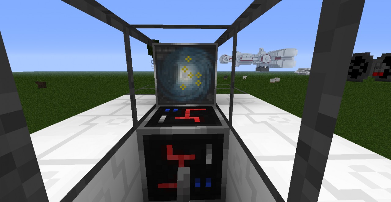 Star Wars ARC-170 Fighter Minecraft Map