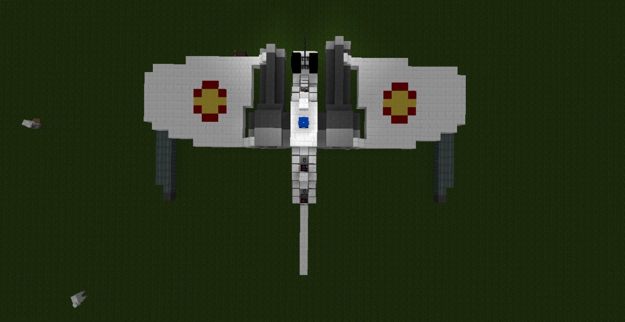 Star Wars ARC-170 Fighter Minecraft Map