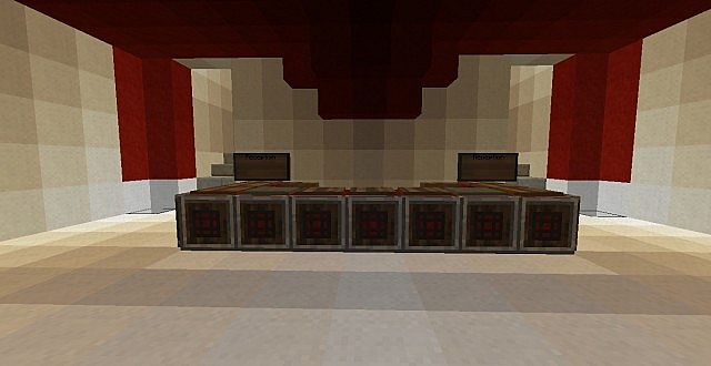 Creation #1 2 Suite Hotel (Red & White) Minecraft Map