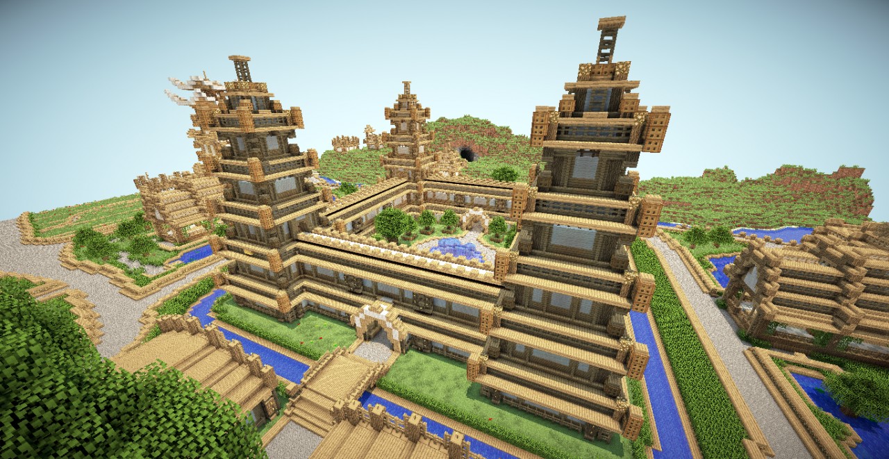 Survival Games Ancient Japan Minecraft Map