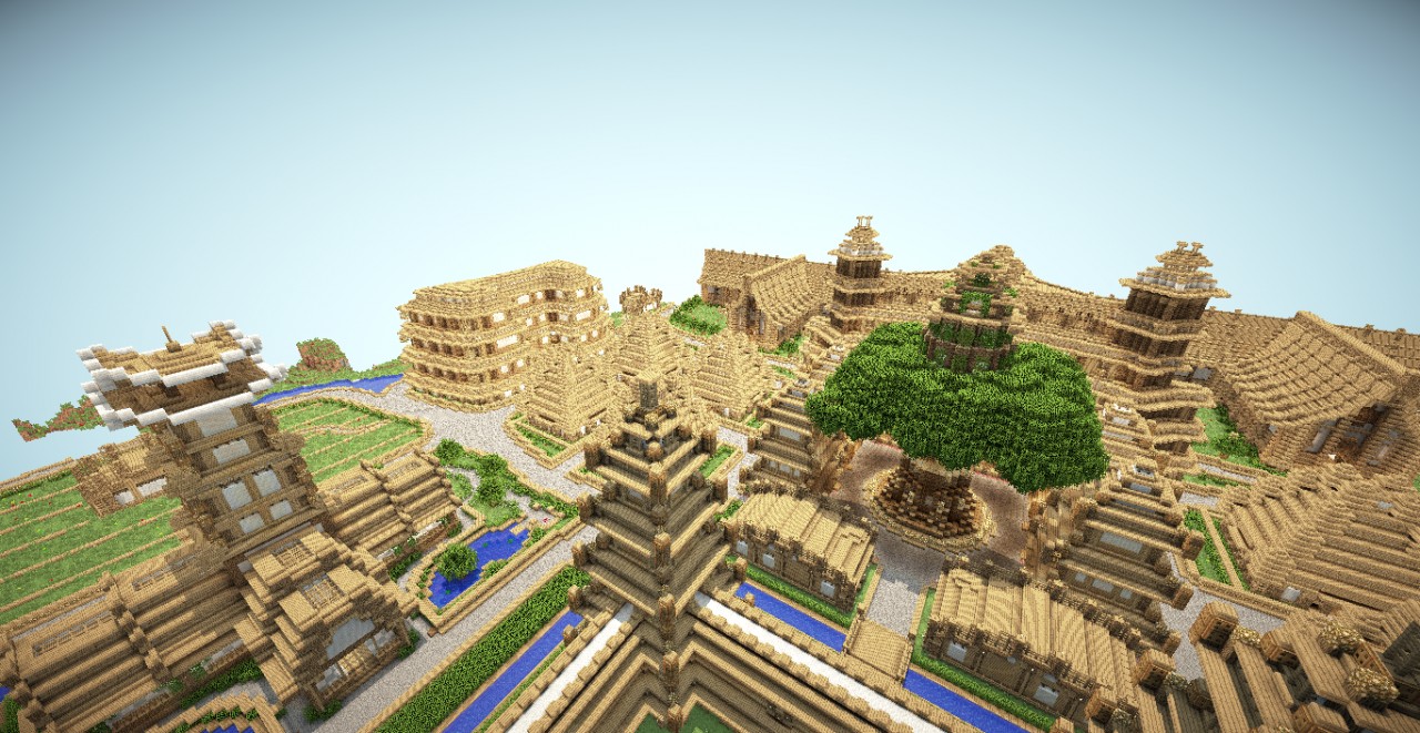 Survival Games Ancient Japan Minecraft Map