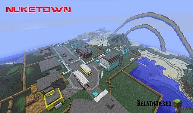 Nuketown Minecraft Map