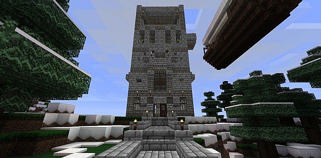 Sky-tower Outpost Minecraft Map