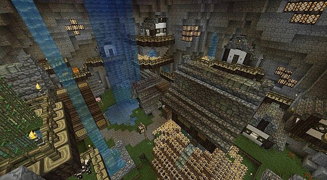 Cave Farm Minecraft Map