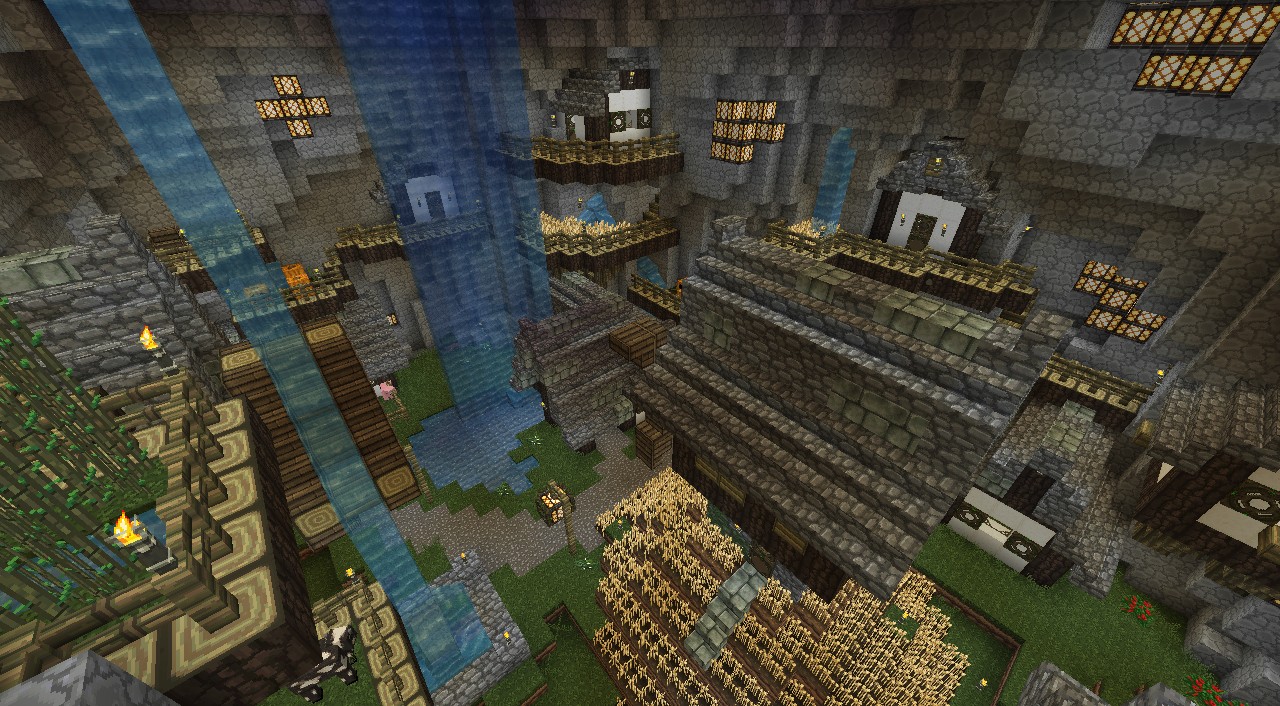Cave Farm Minecraft Map