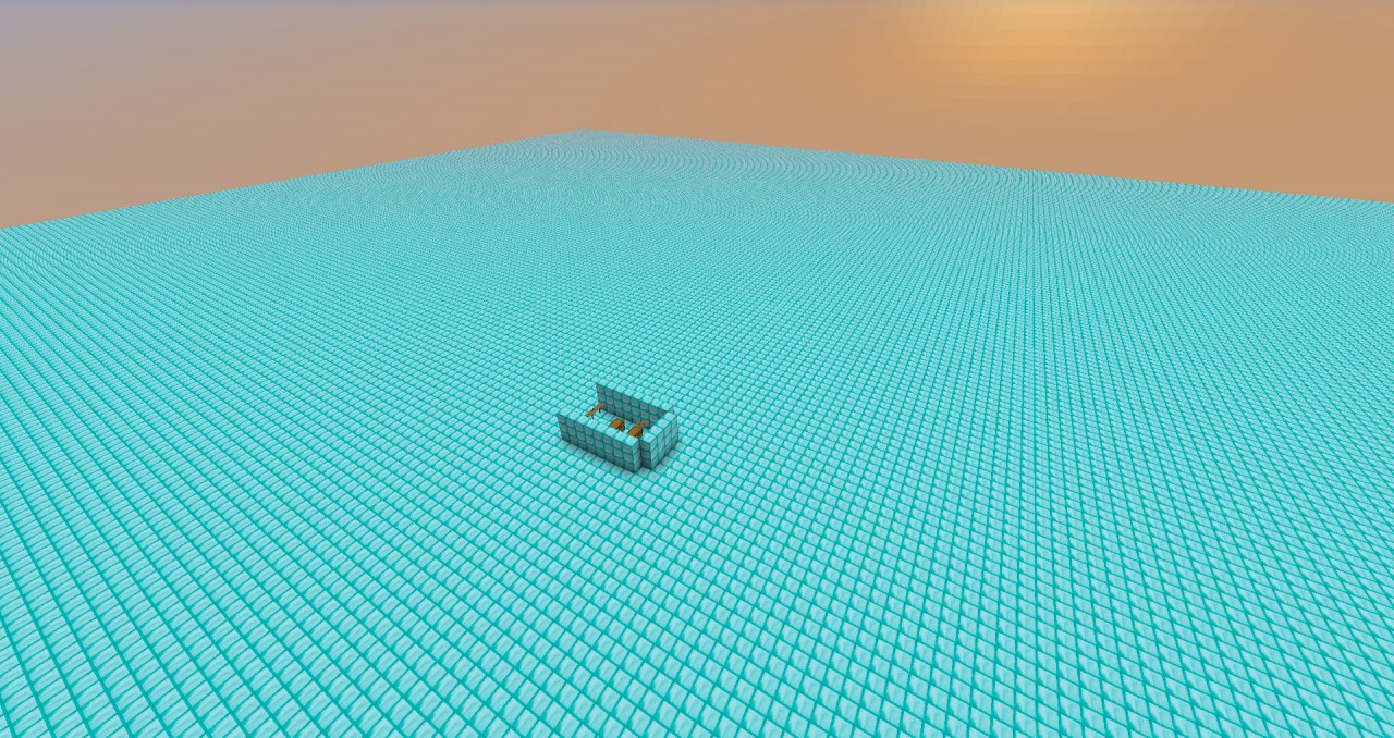 diamond flat (1.3.2) Minecraft Map