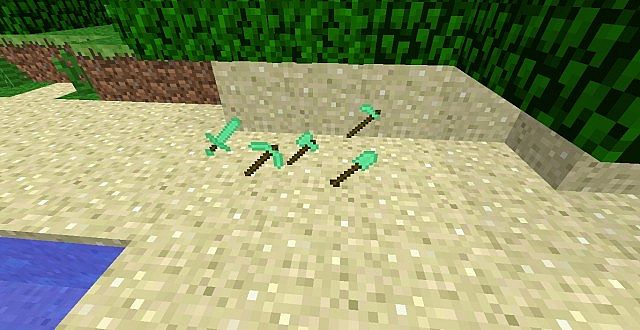 Emerald tools [1.3.2] Minecraft Mod