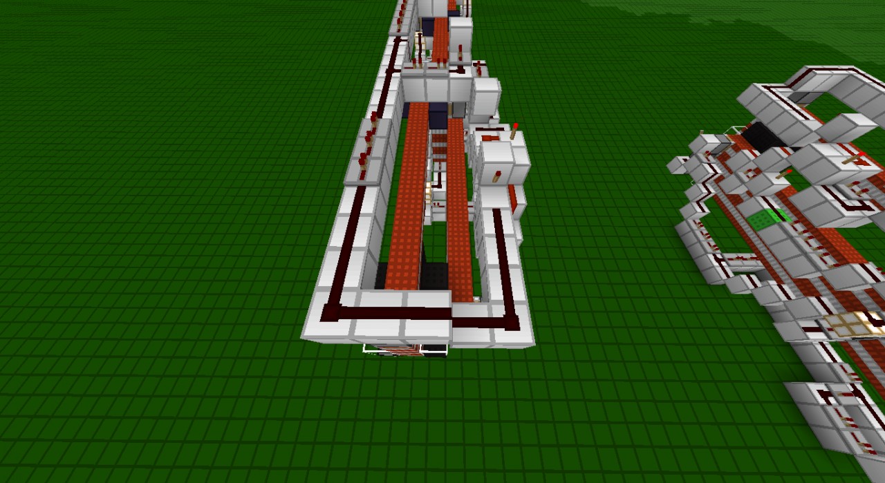 50-Shot TNT Cannon (auto-reloading, 6-wide) Minecraft Map