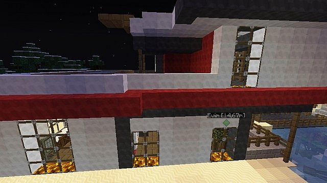 My First Attempt On Making A Modern House Minecraft Project