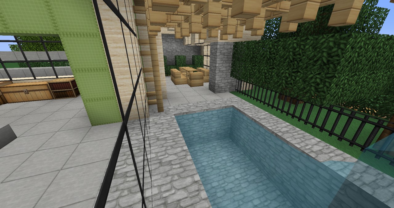 Modern build 20x20 Minecraft Map