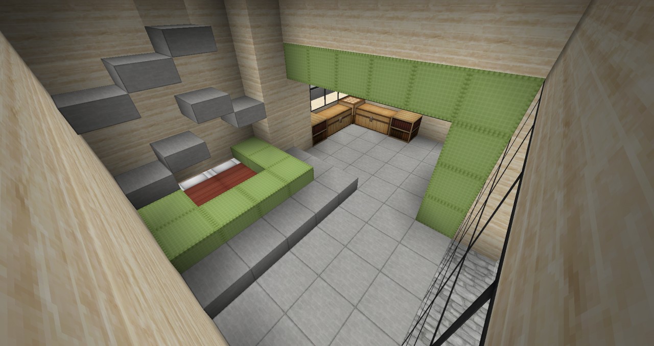 Modern build 20x20 Minecraft Map