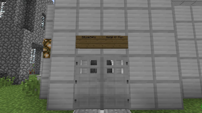 Hotel + Random Redstone Minecraft Map