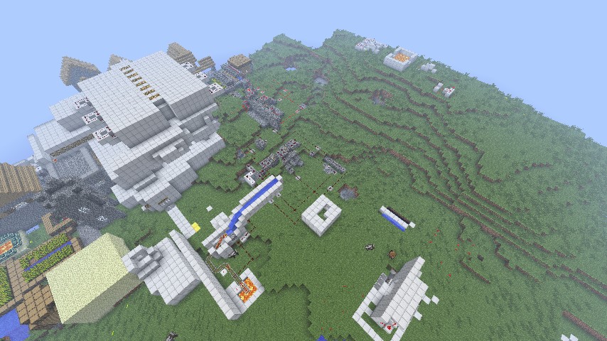 Hotel + Random Redstone Minecraft Map
