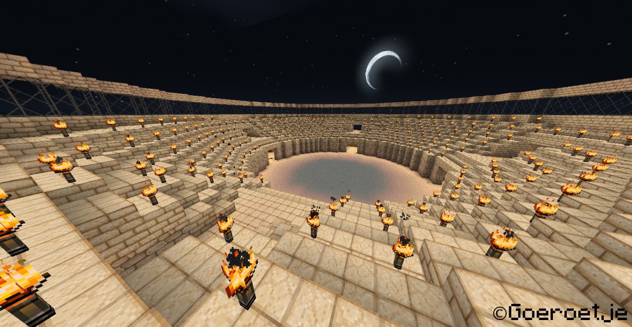 Perfect Arena For Servers! Minecraft Map