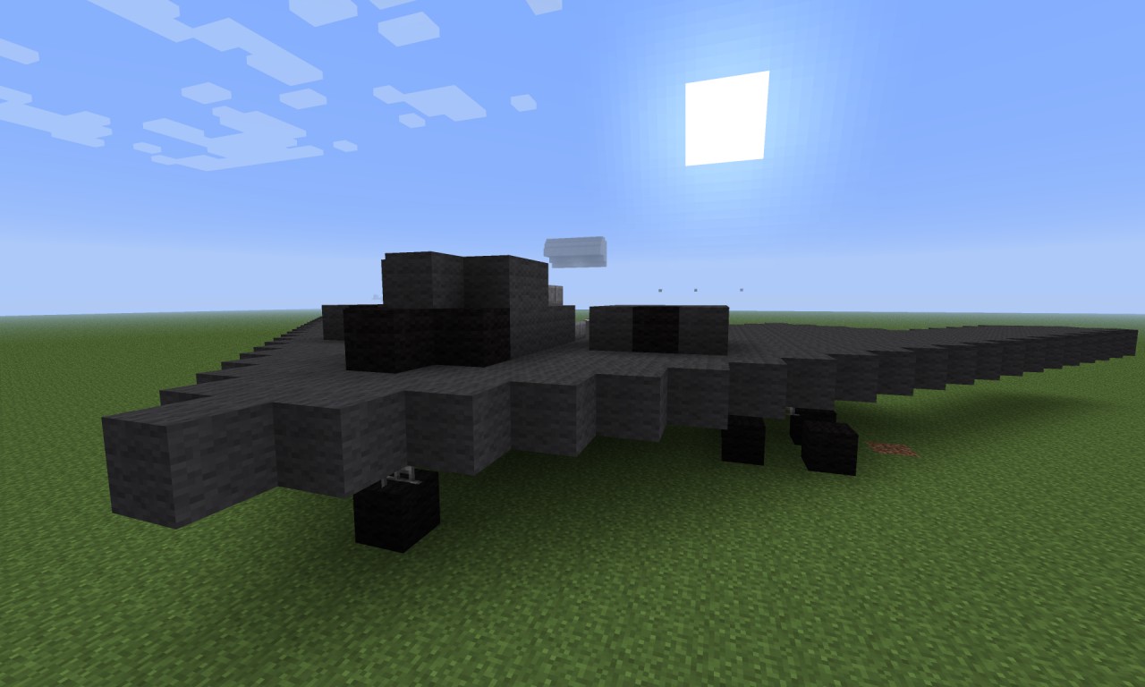 B-2 Spirit Stealth Bomber USAF Minecraft Map