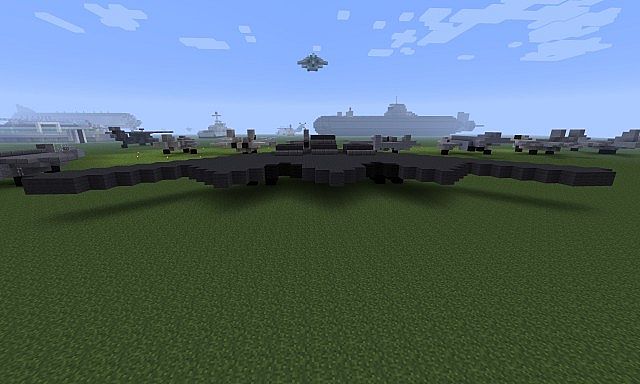 B-2 Spirit Stealth Bomber USAF Minecraft Map