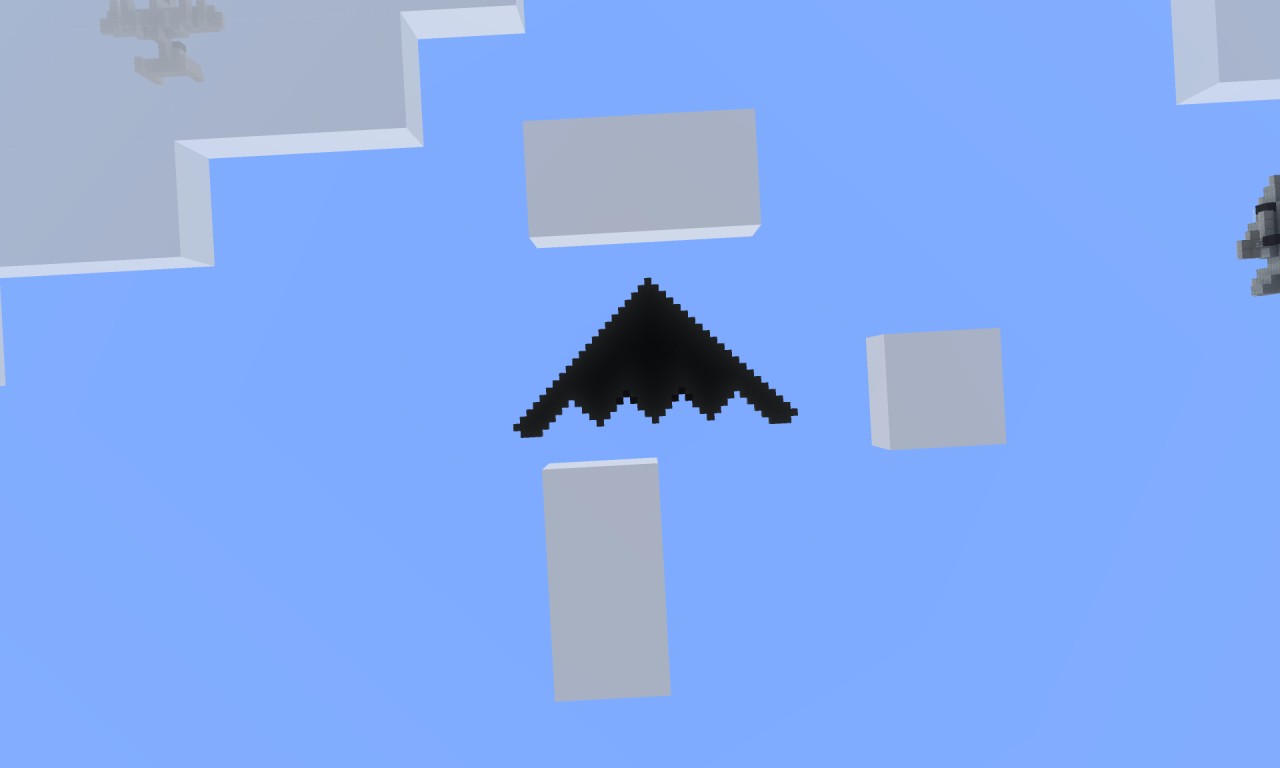 B-2 Spirit Stealth Bomber USAF Minecraft Map