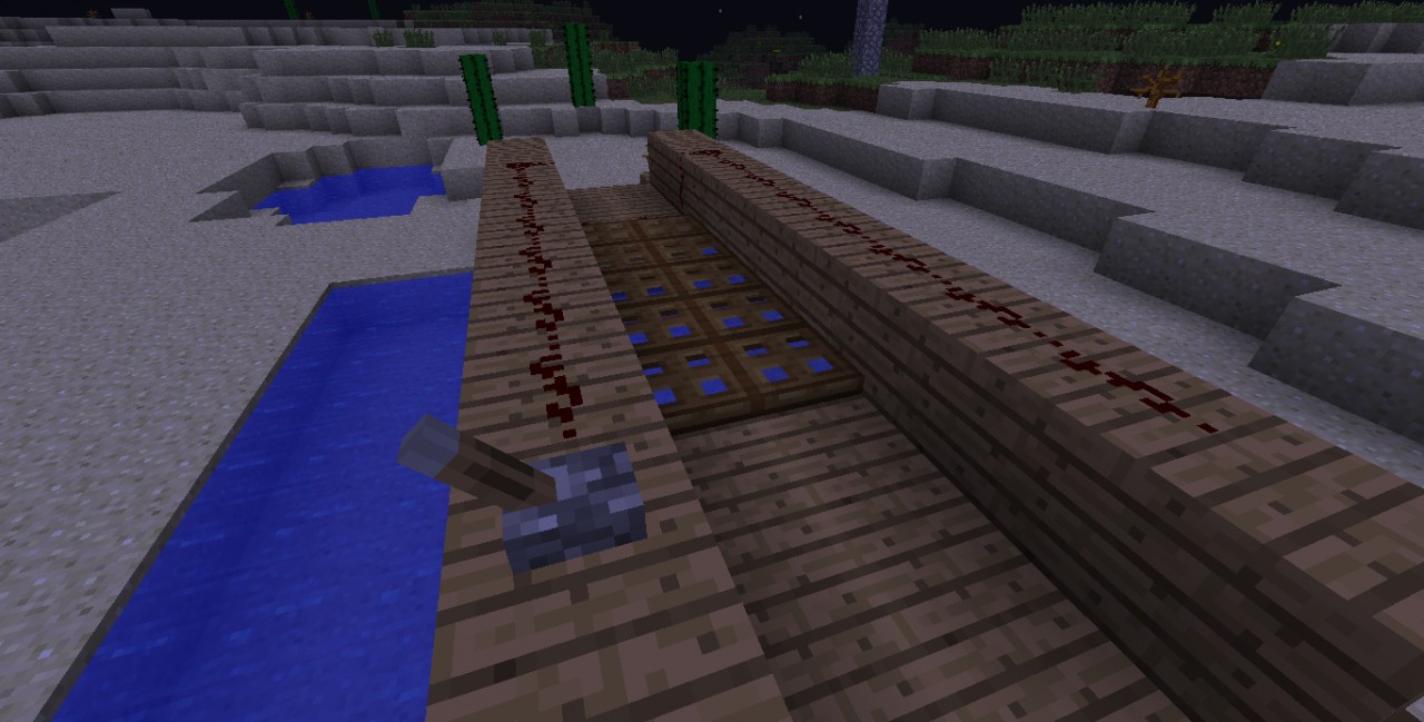 Simple Drawbridge Minecraft Map