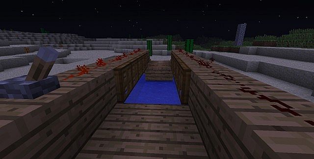 Simple Drawbridge Minecraft Map