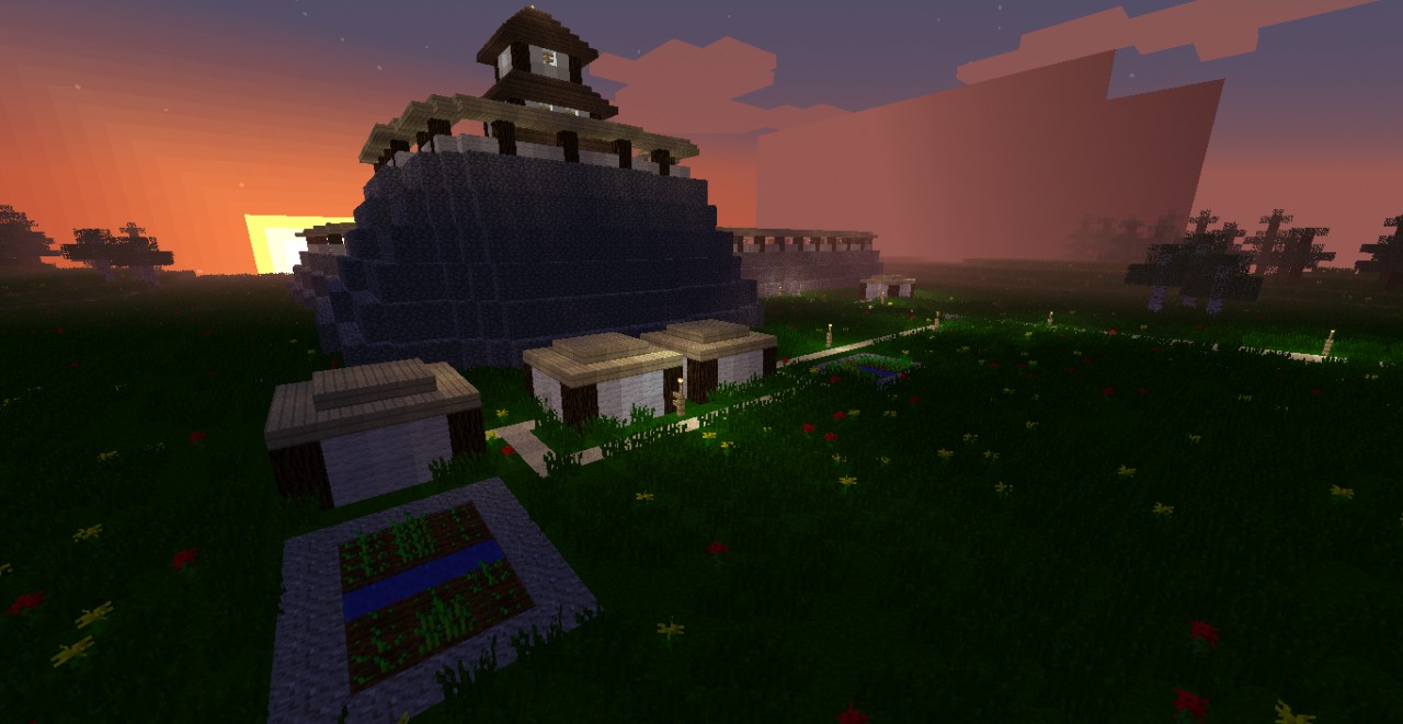 Shogun 2 The valley of the Hojos Minecraft Map